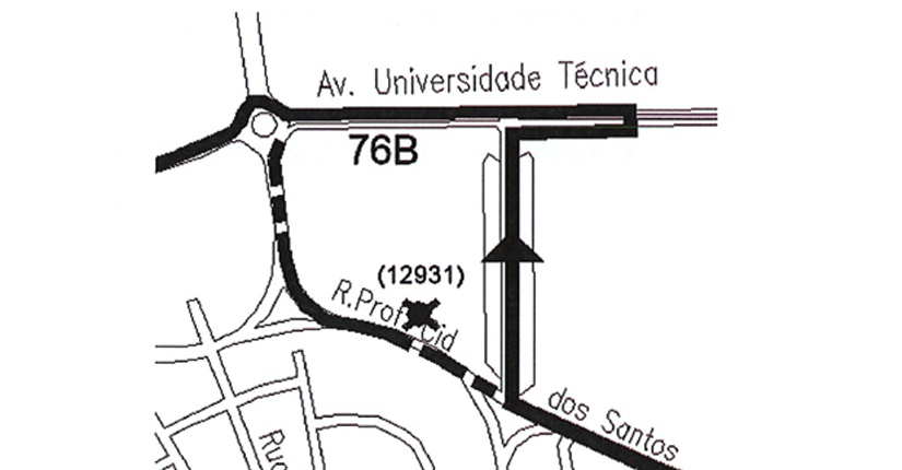 723, 729, 760 e 76B - Alteração provisória