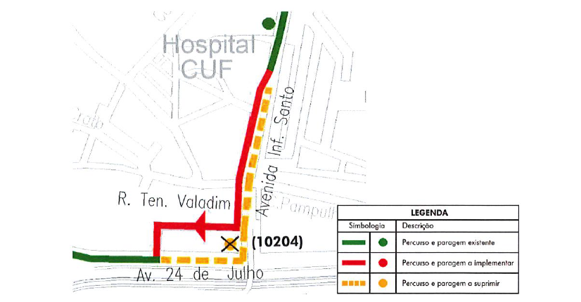720, 738, 203 | Alteração Provisória de Percurso e Paragens