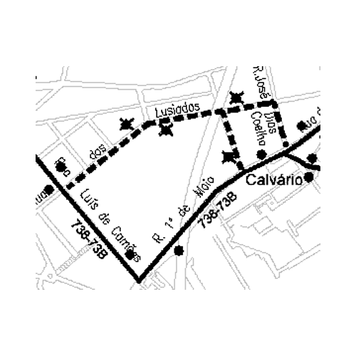 738-73B | Alteração provisória de percurso e paragens
